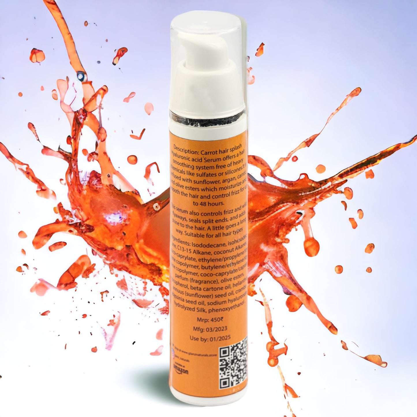 Carrot hair splash – Glanz Naturals