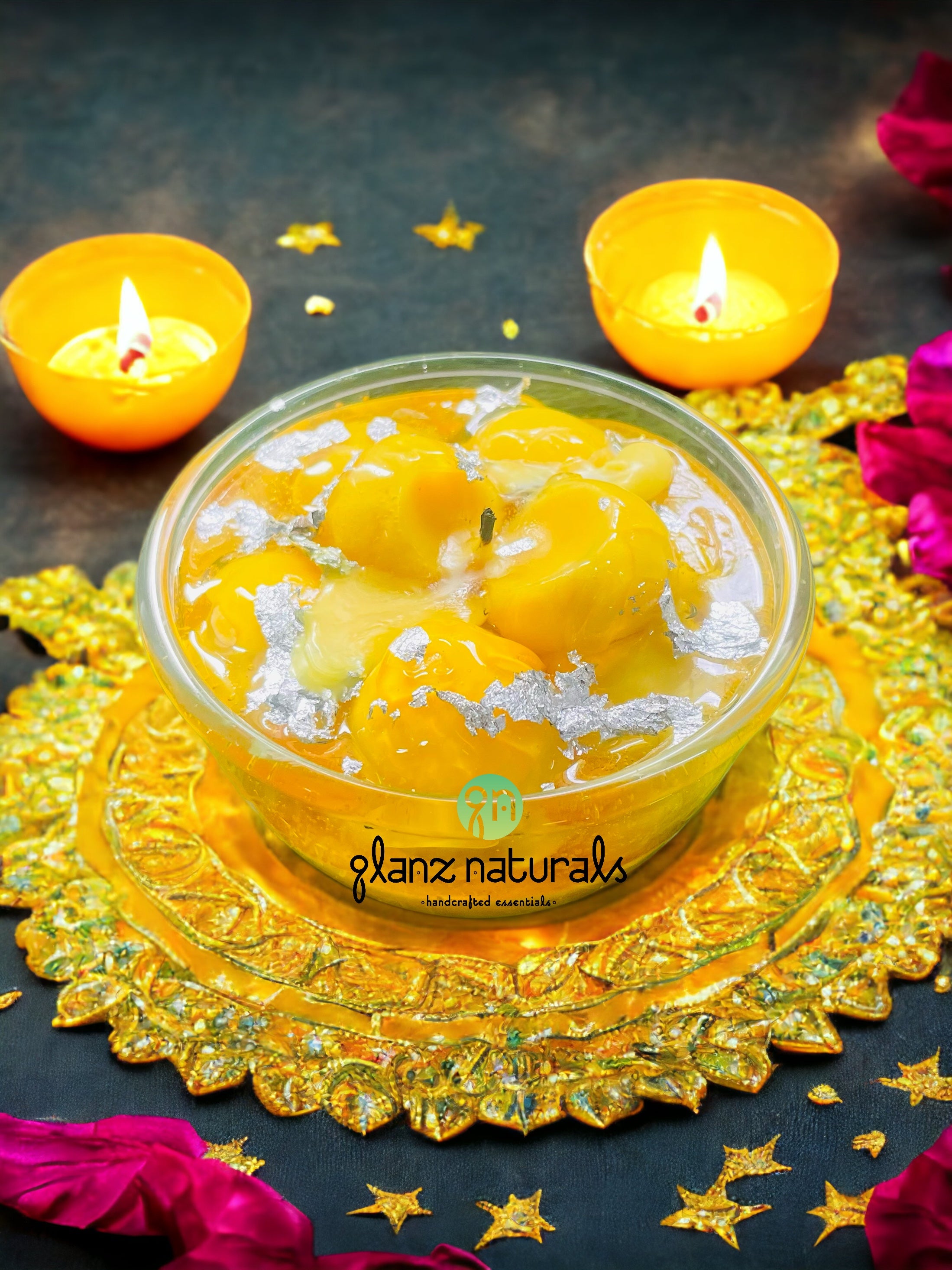 Rasmalai sweet candle – Glanz Naturals