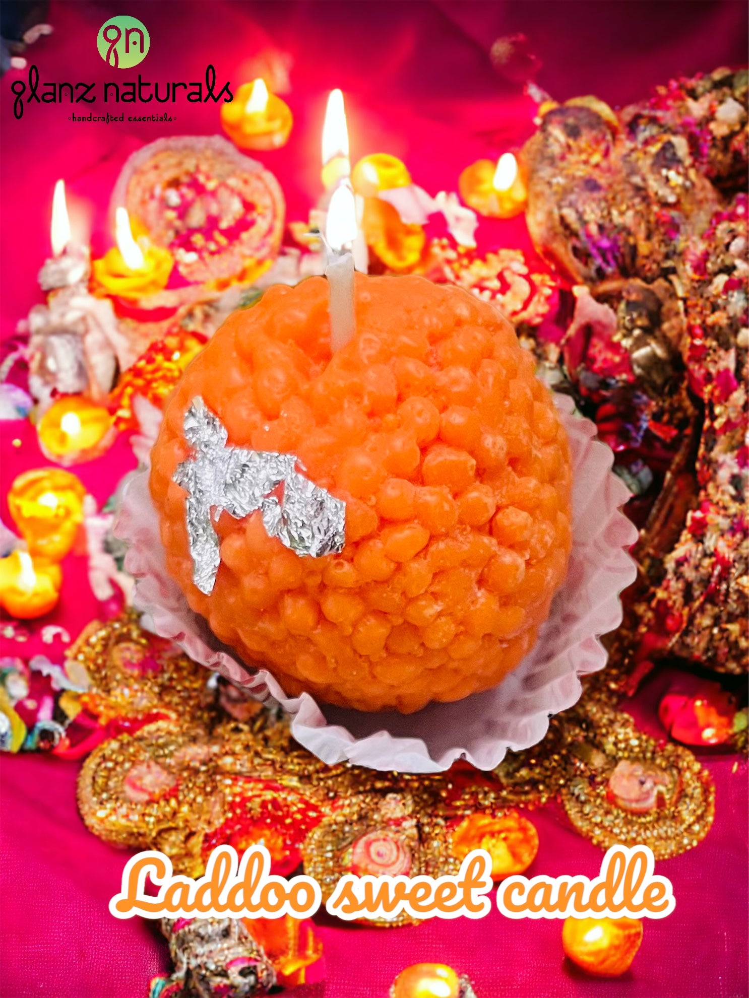 Diwali mithai candles (made with soy wax ) – Glanz Naturals